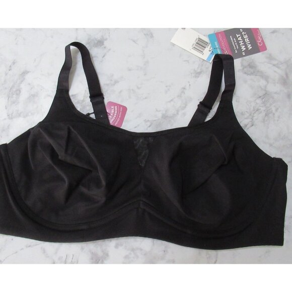 Olga | Intimates & Sleepwear | New Olga Bra 42c Black Underwire Side ...